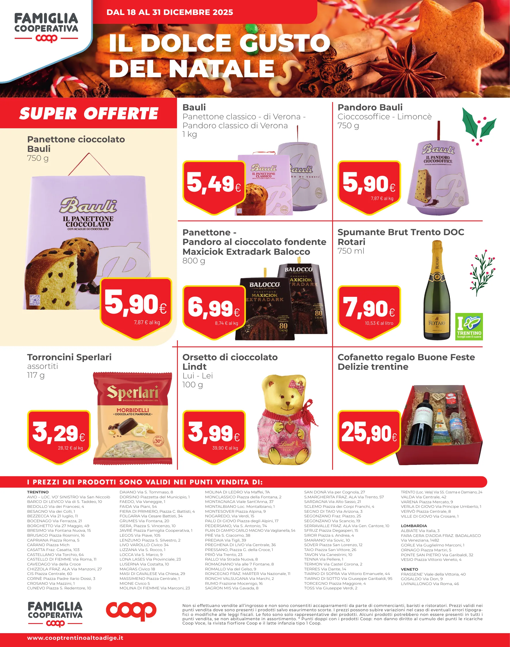 FAMIGLIA COOPERATIVA i negozi più piccoli - Coop Trentino